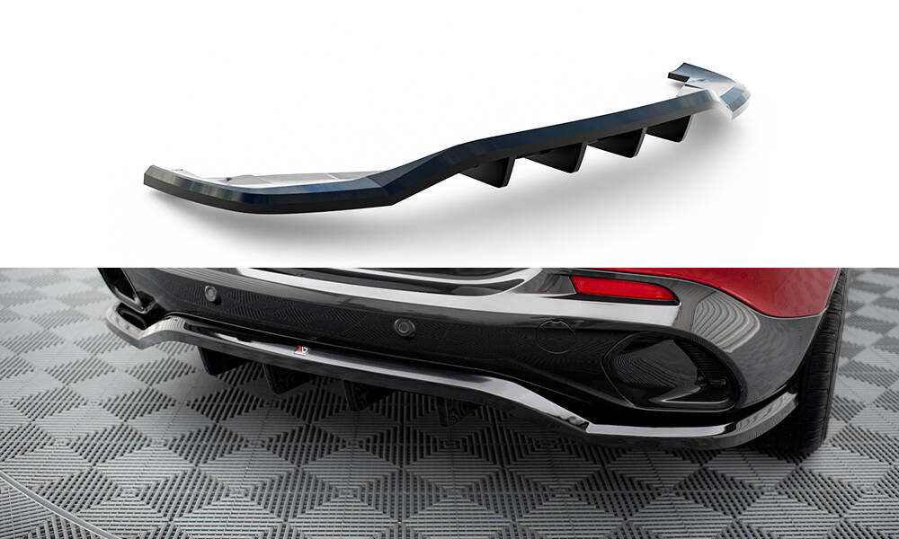 Maxton Design - Central Rear Splitter (with Vertical Bars) Alfa Romeo ...