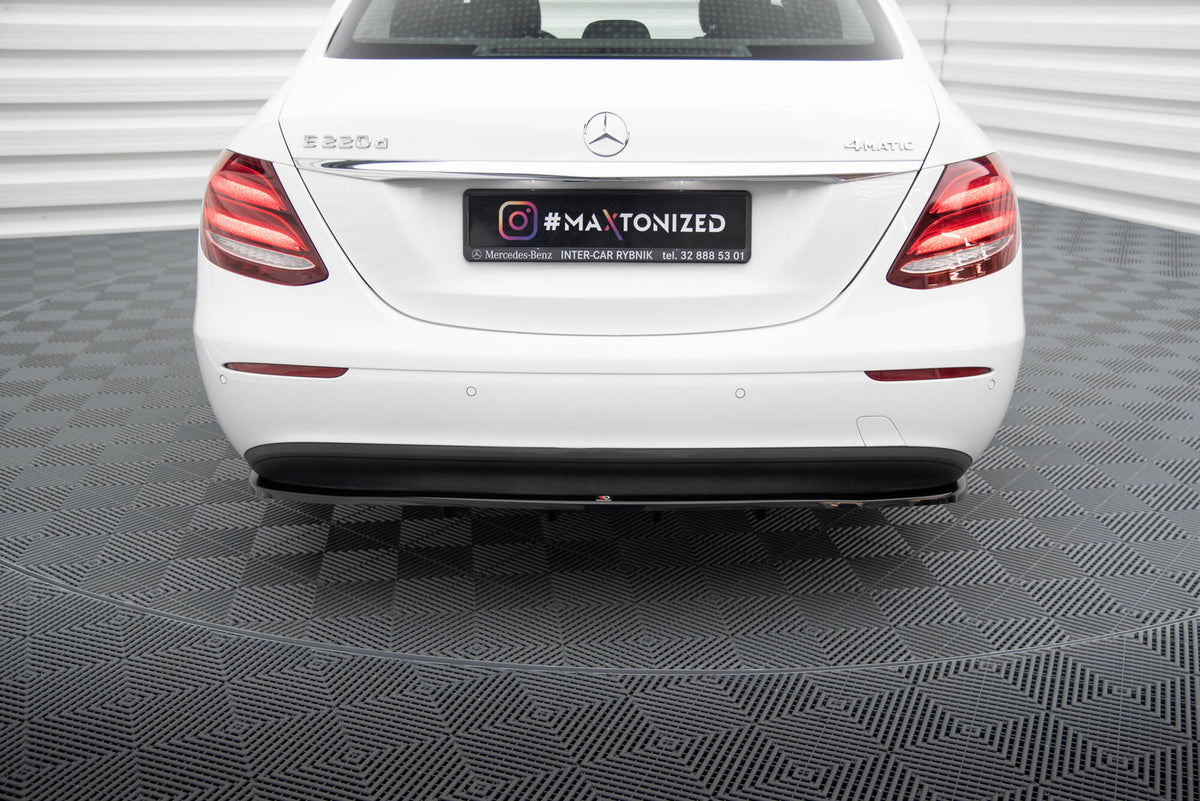 Maxton Design - Central Rear Splitter (with Vertical Bars) Mercedes ...