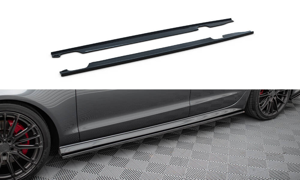 Maxton Design - Side Skirts Diffusers Audi S6 / A6 S-Line / A6 C7 ...