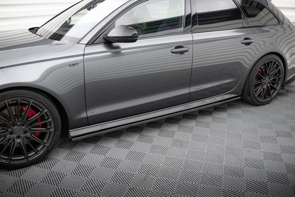 Maxton Design - Side Skirts Diffusers Audi S6 / A6 S-Line / A6 C7 ...
