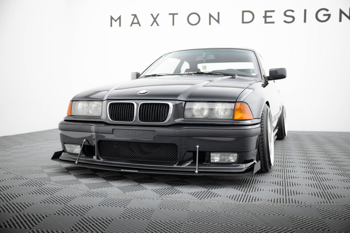 Maxton Design - Front Racing Splitter BMW Series 3 M-Pack / M3 E36 ...