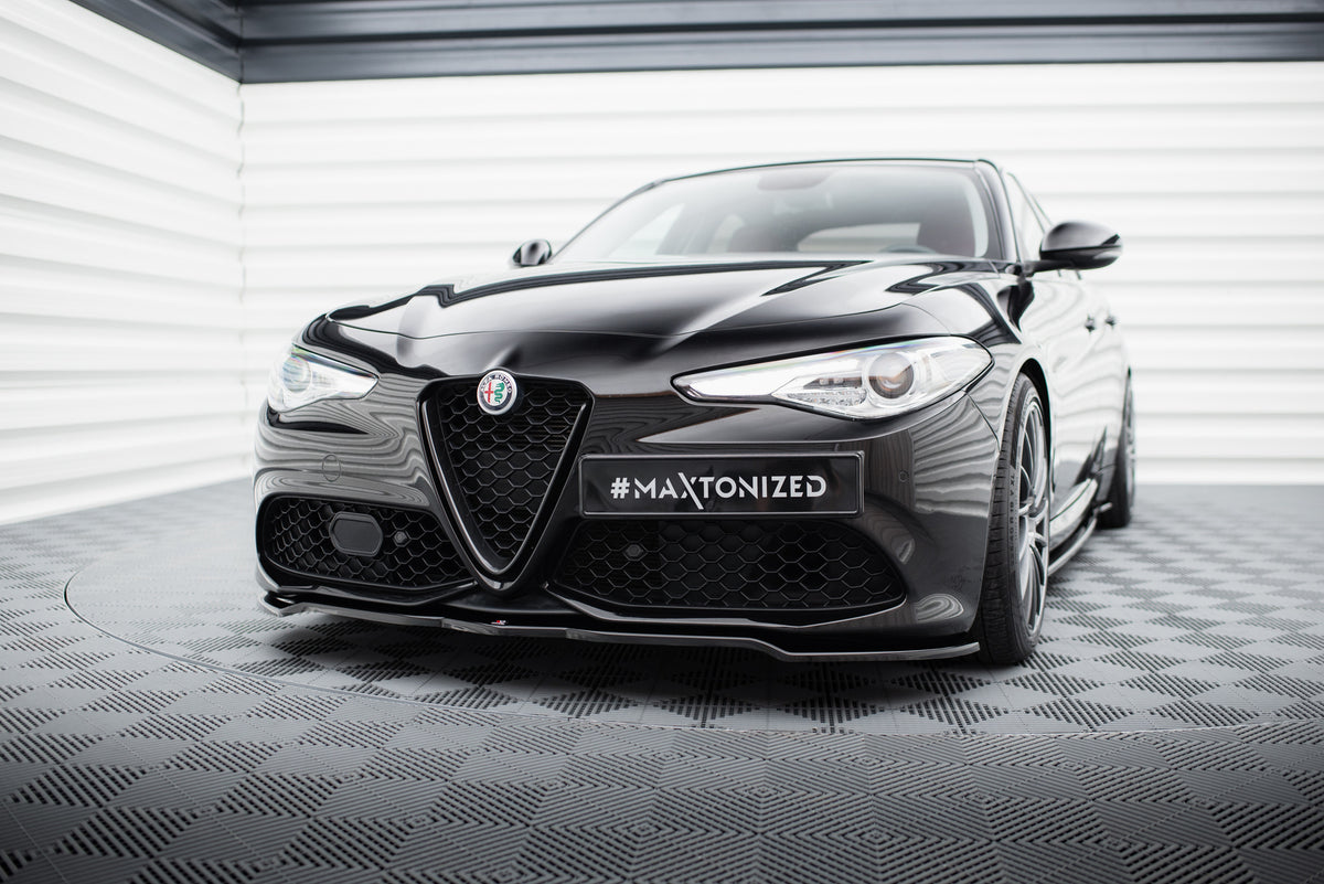 Maxton Design - Front Splitter V.1 Alfa Romeo Giulia Veloce | Royal ...
