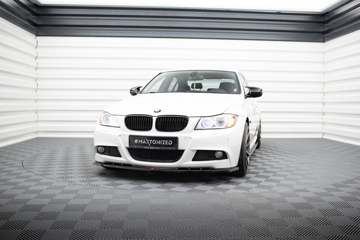 Maxton Design - Front Splitter V.1 BMW Series 3 M-Pack Sedan / Touring ...