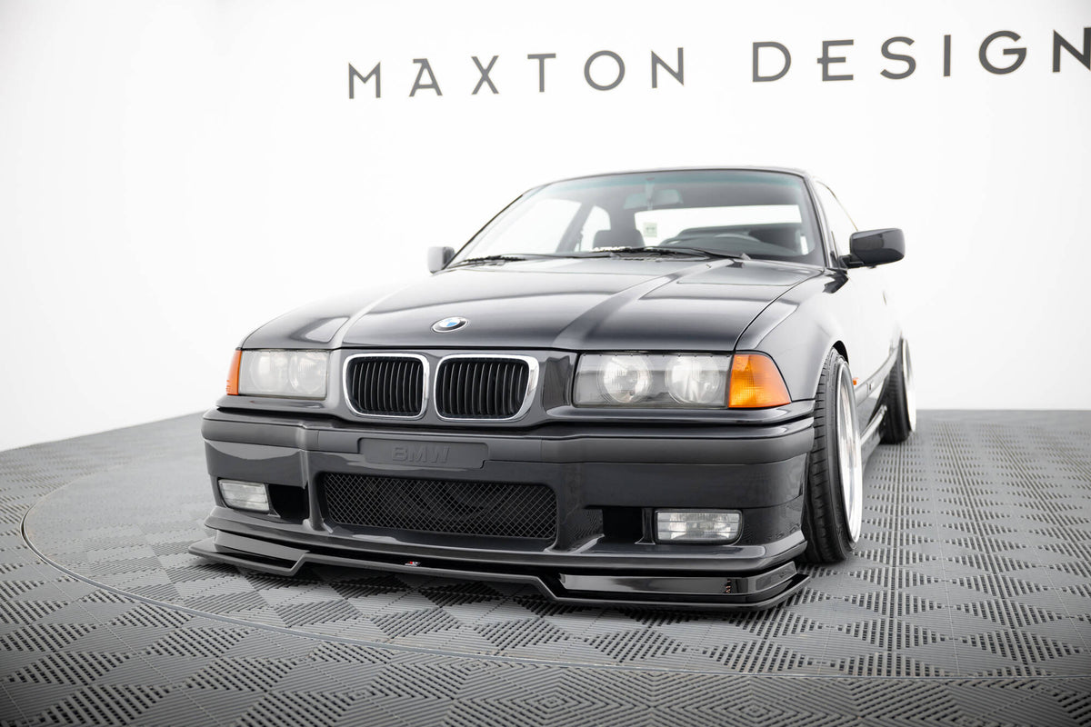 Maxton Design - Front Splitter V.2 BMW Series 3 M-Pack / M3 E36 Coupe ...
