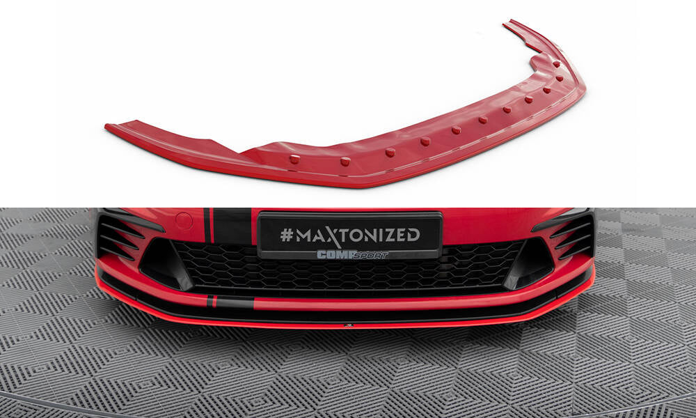 Maxton Design - Front Splitter Volkswagen Golf GTI Clubsport MK7 ...
