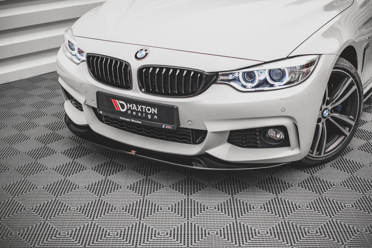 Maxton Design - Front Splitter V.2 BMW Series 4 Coupe / Gran Coupe ...