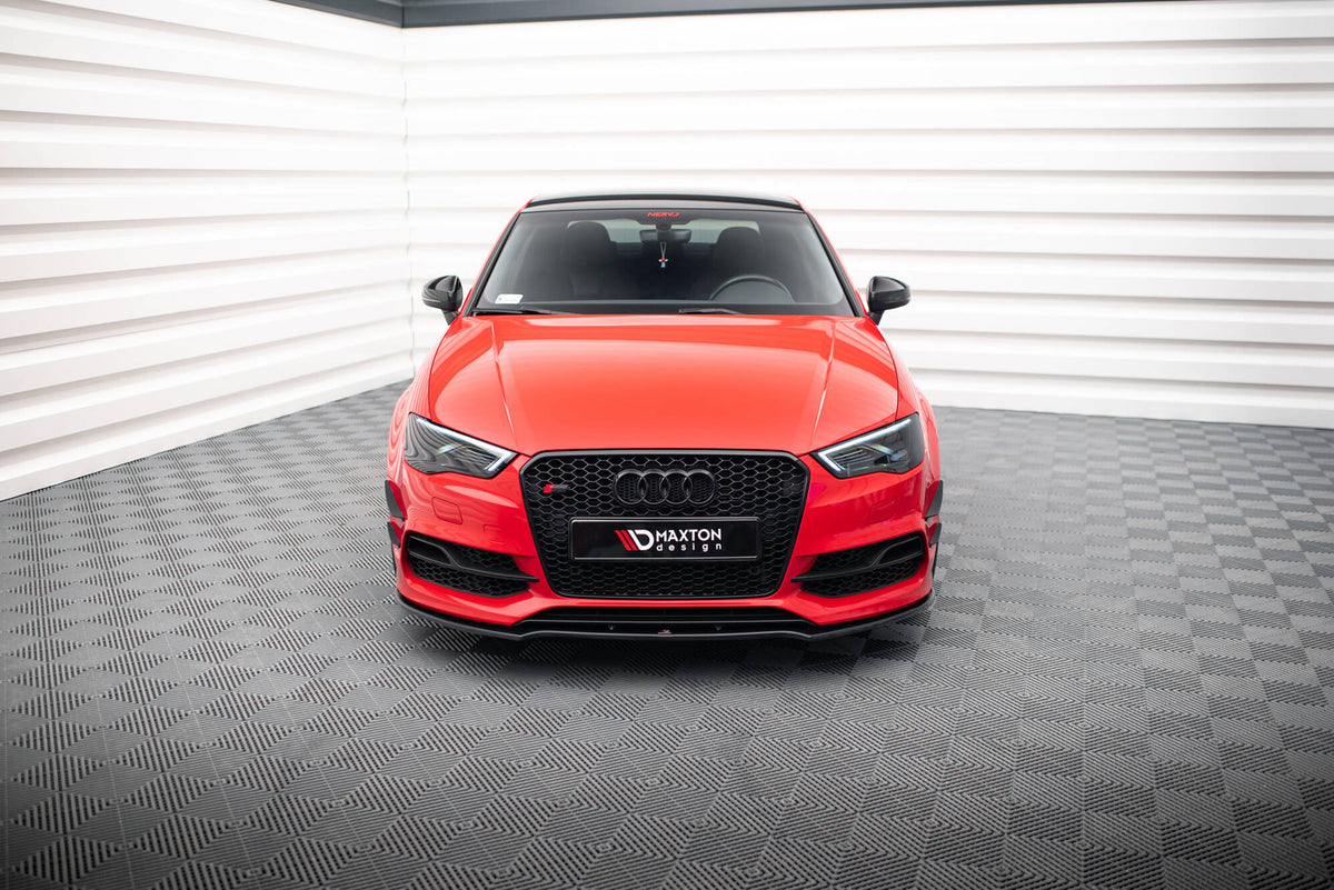 Maxton Design - Front Bumper Canards Audi S3 / A3 S-Line 8V Sedan ...
