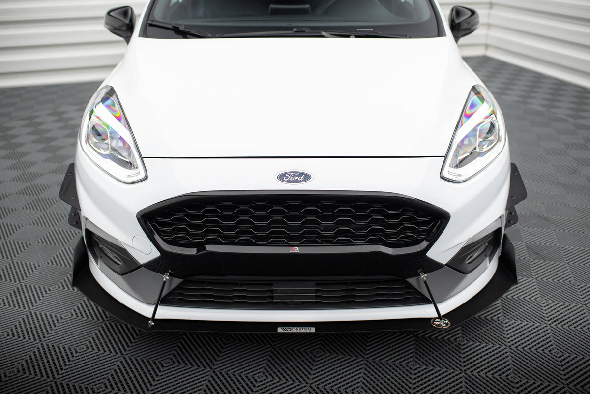 Maxton Design - Front Bumper Canards Ford Fiesta ST / ST-Line MK8 ...
