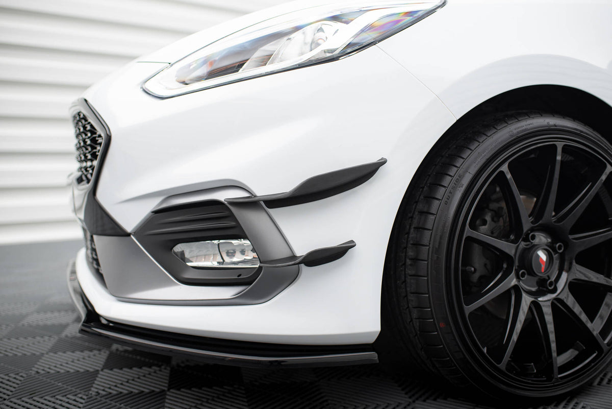 Maxton Design - Front Bumper Canards V.2 Ford Fiesta ST / ST-Line MK8 ...