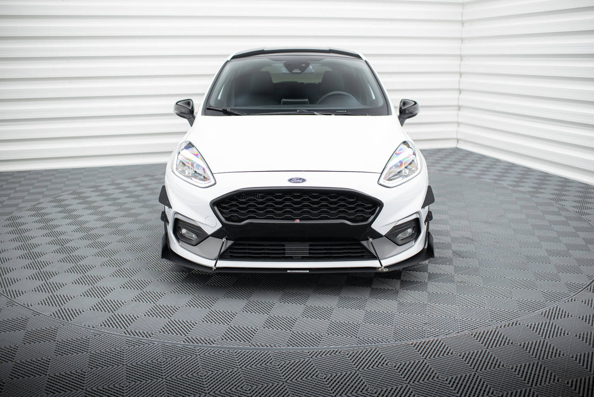 Maxton Design - Front Racing Splitter V.1 Ford Fiesta ST / ST-Line MK8 ...