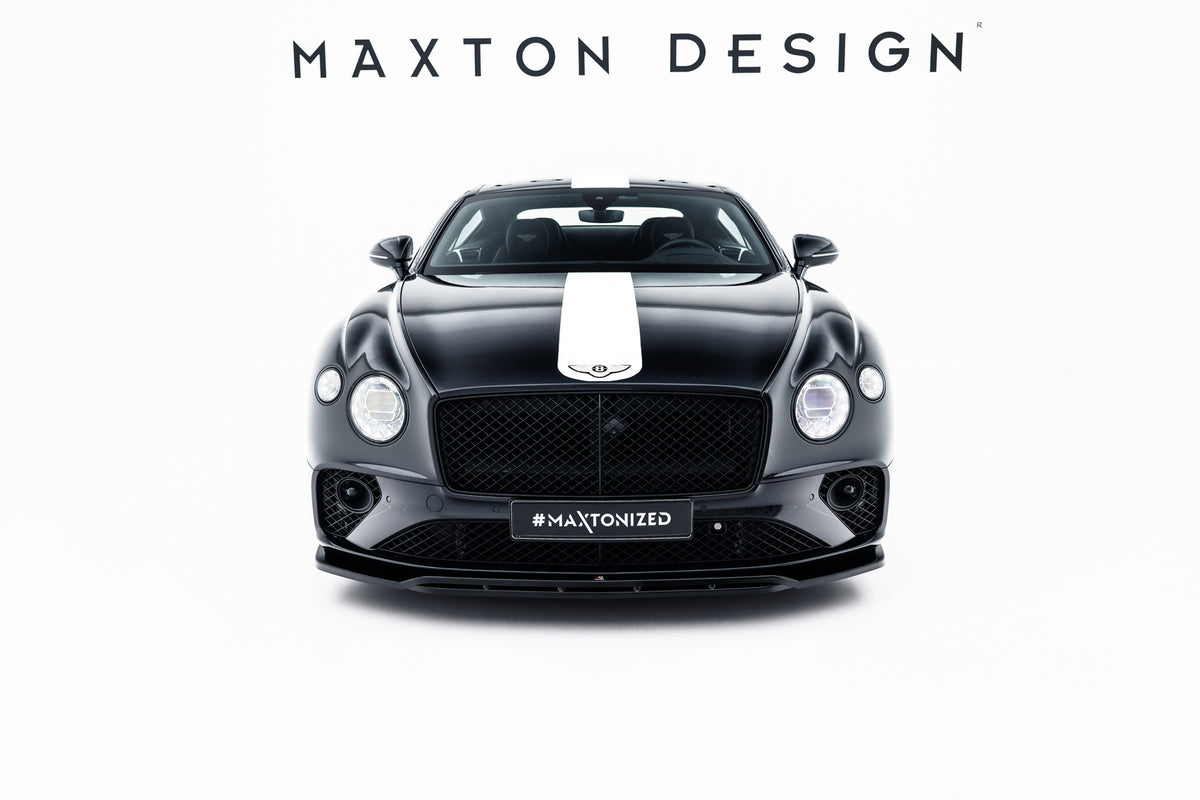 Maxton Design - Front Splitter Bentley Continental GT Coupe MK3 | Royal ...