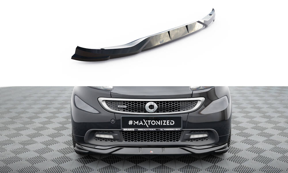 Maxton Design - Front Splitter Smart Fortwo BRABUS C451 (Facelift) - BR ...