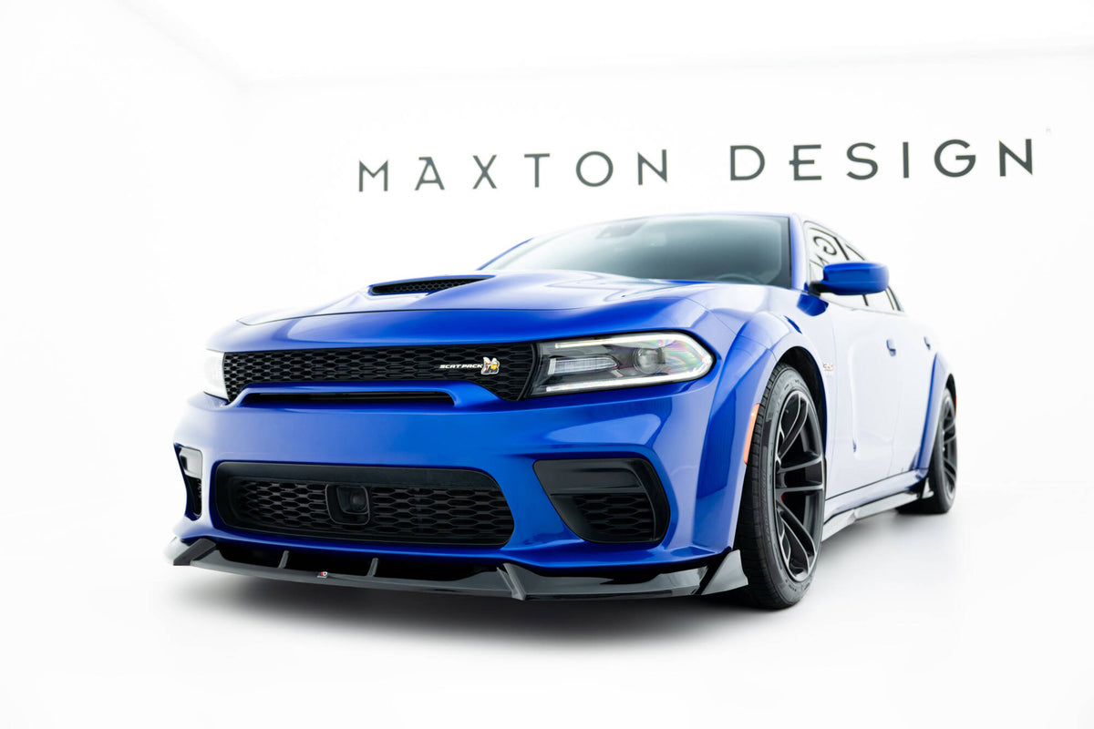 Maxton Design - Front Splitter Dodge Charger RT Scat Pack Widebody MK3 ...