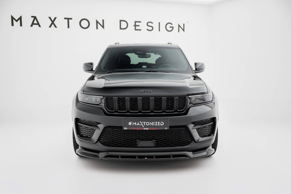 Maxton Design - Front Splitter Jeep Grand Cherokee Trailhawk MK5 ...
