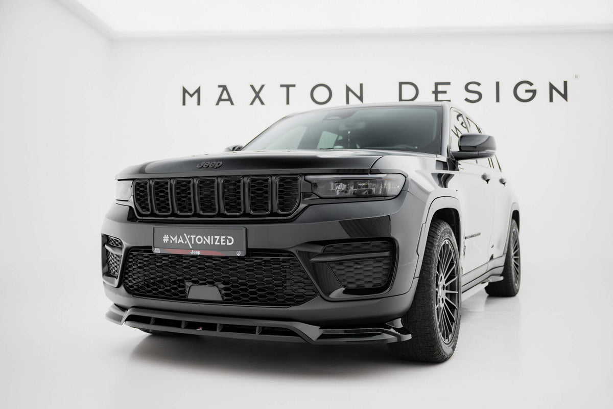 Maxton Design - Front Splitter Jeep Grand Cherokee Trailhawk MK5 ...