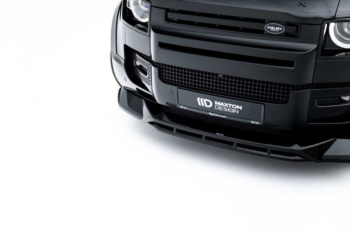 Maxton Design - Front Splitter Land Rover Defender MK4 - LR-DEF-4-FD1G ...