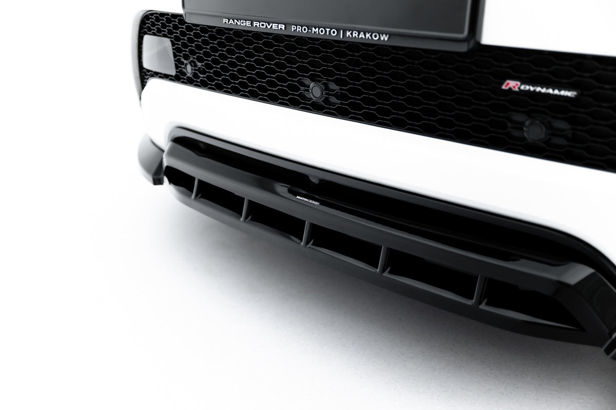 Maxton Design - Front Splitter Range Rover Evoque Dynamic MK2 - LR-RR ...