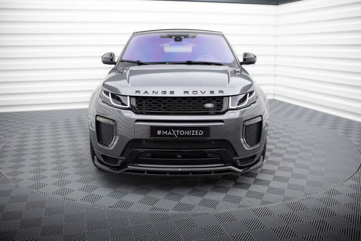 Maxton Design - Front Splitter Range Rover Evoque MK1 (Facelift ...