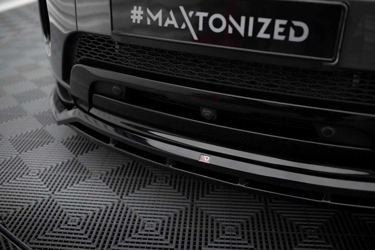 Maxton Design - Front Splitter Range Rover Evoque HSE Dynamic MK1 ...