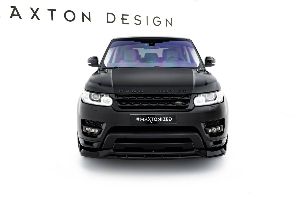Maxton Design - Front Splitter Range Rover Sport MK2 | Royal Body Kits