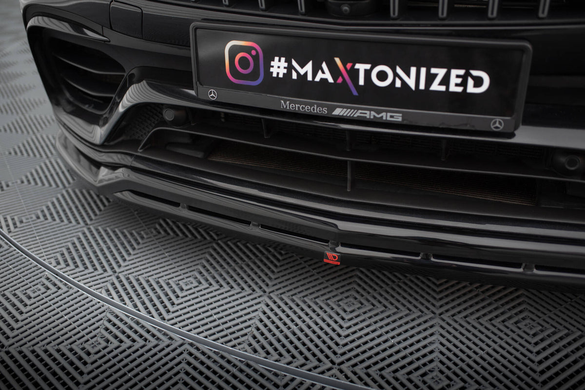 Maxton Design - Front Splitter Mercedes Benz GLC63 AMG SUV X253 / Coupe ...
