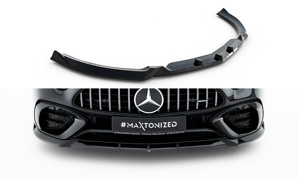 Maxton Design - Front Splitter Mercedes Benz SL63 AMG R232 | Royal Body ...
