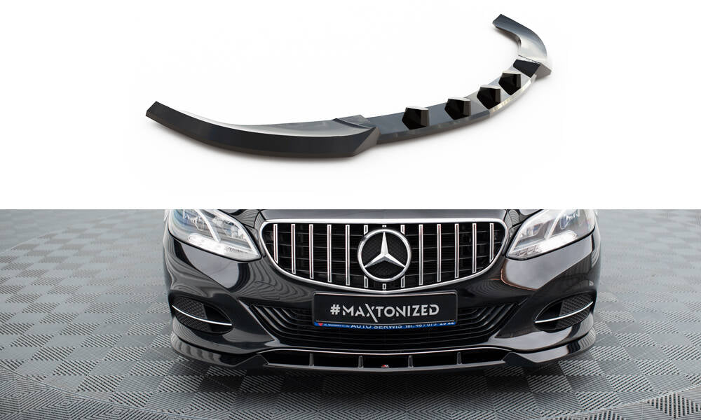 Maxton Design - Front Splitter Mercedes Benz E-Class W212 (Facelift ...