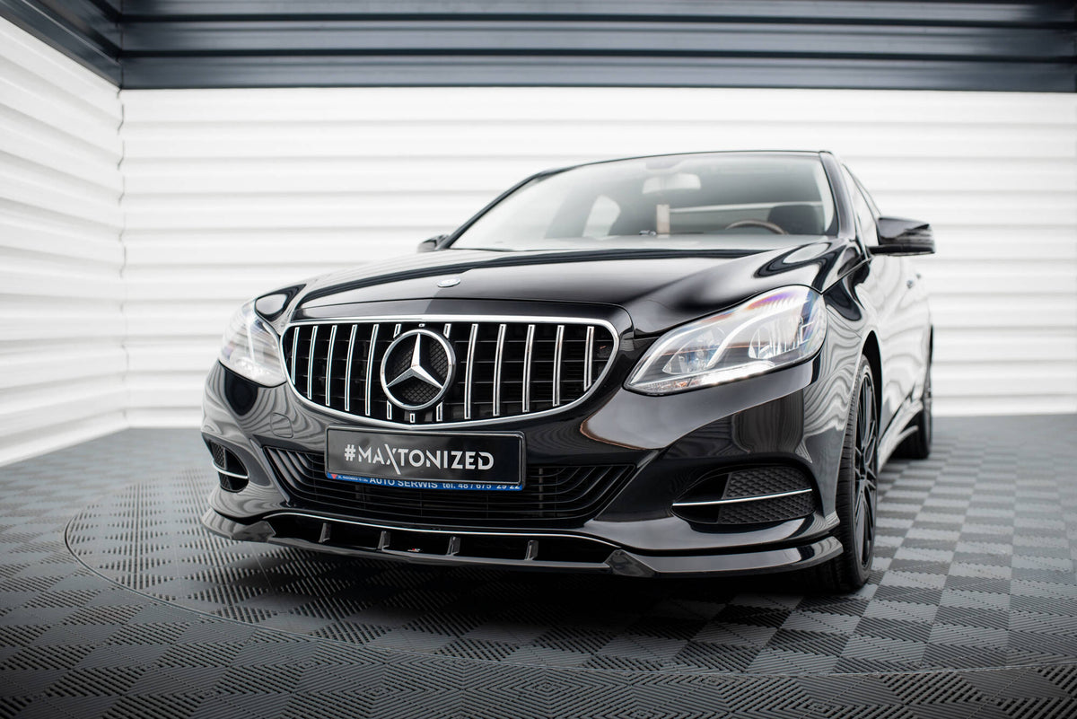 Maxton Design - Front Splitter Mercedes Benz E-Class W212 (Facelift ...