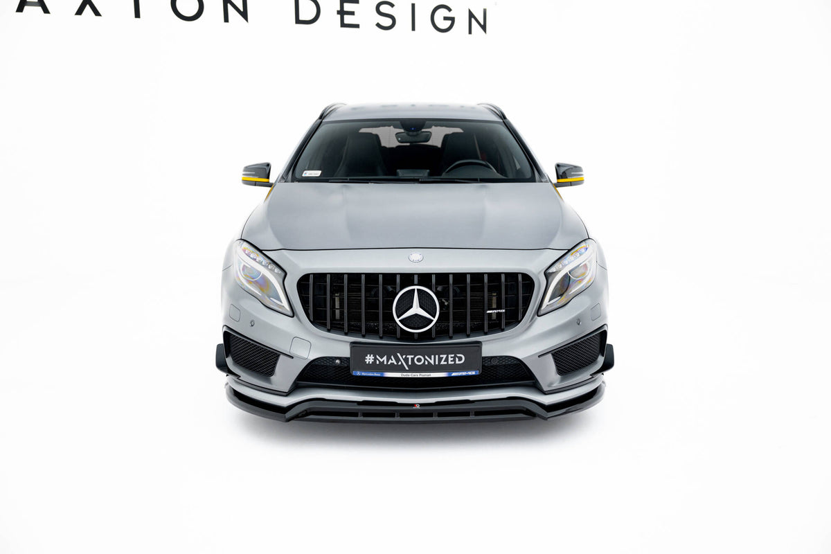 Maxton Design - Front Splitter Mercedes Benz GLA 45 AMG Off-Roader X156 ...