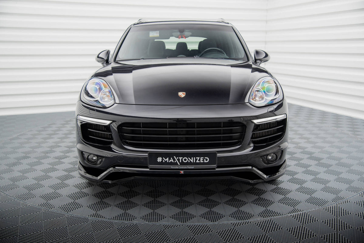Maxton Design - Front Splitter Porsche Cayenne MK2 (Facelift) | Royal ...