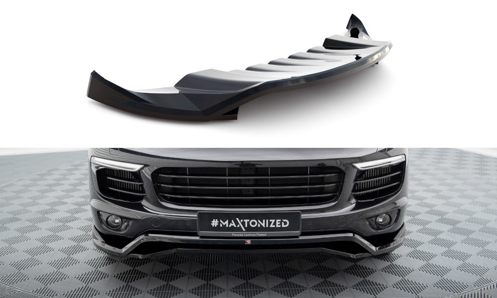 Maxton Design - Front Splitter Porsche Cayenne MK2 (Facelift) | Royal ...