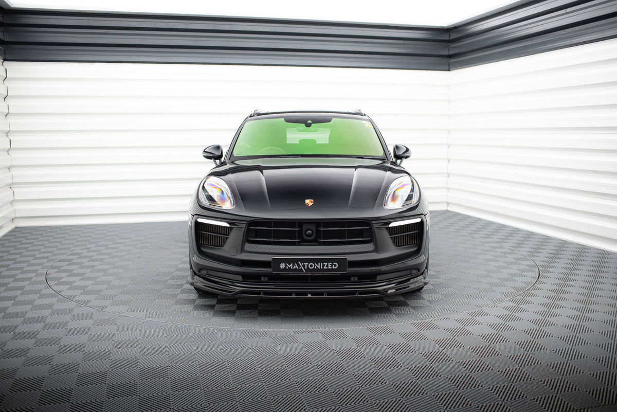 Maxton Design - Front Splitter Porsche Macan GTS MK1 (Facelift 2 ...