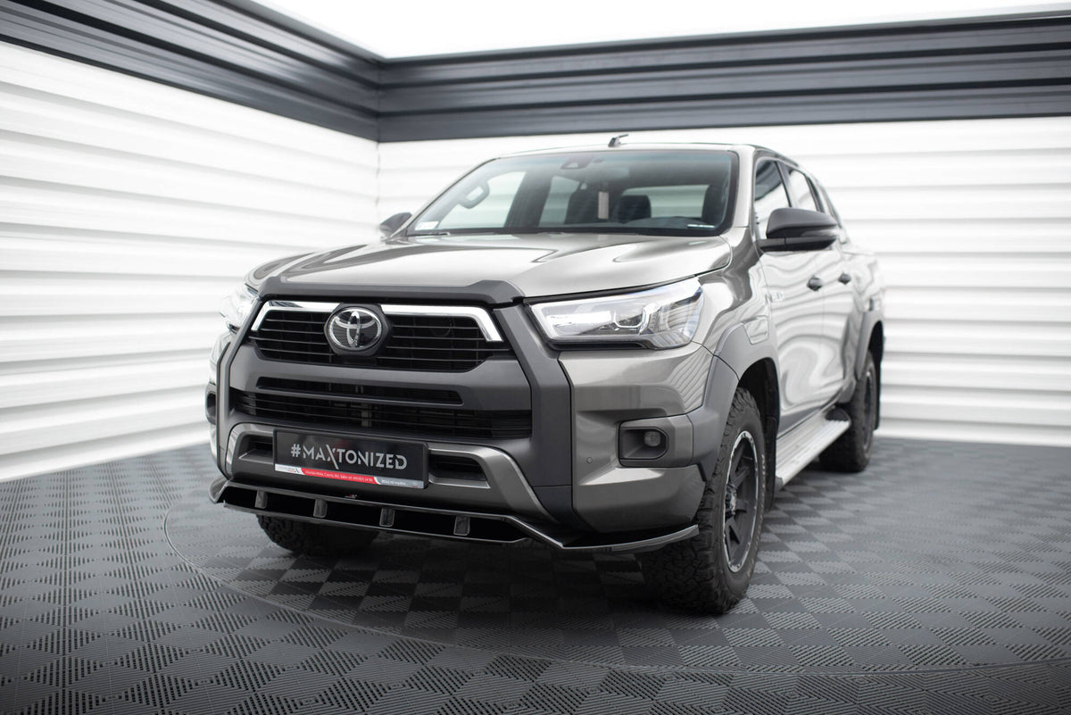 Maxton Design - Front Splitter Toyota Hilux Invincible MK8 (Facelift ...