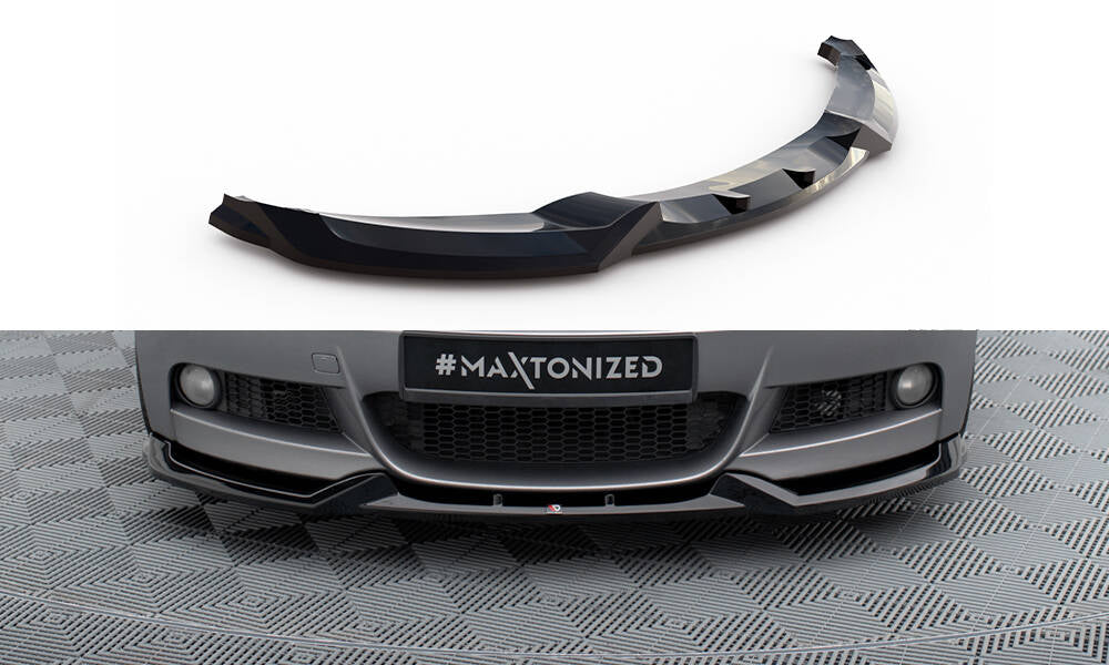 Maxton Design - Front Splitter V.1 BMW Series 1 M-Pack E82 | Royal Body ...