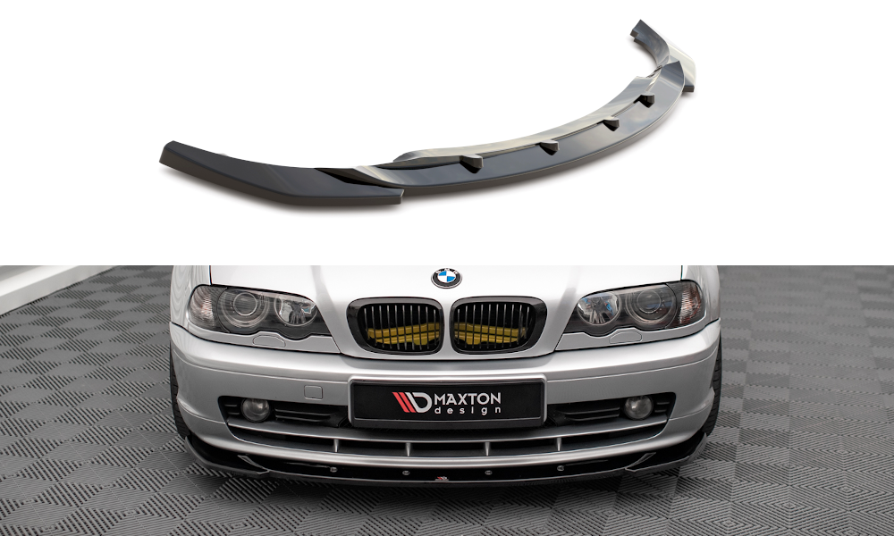 Maxton Design - Front Splitter V.1 BMW Series 3 Coupe E46 | Royal Body Kits
