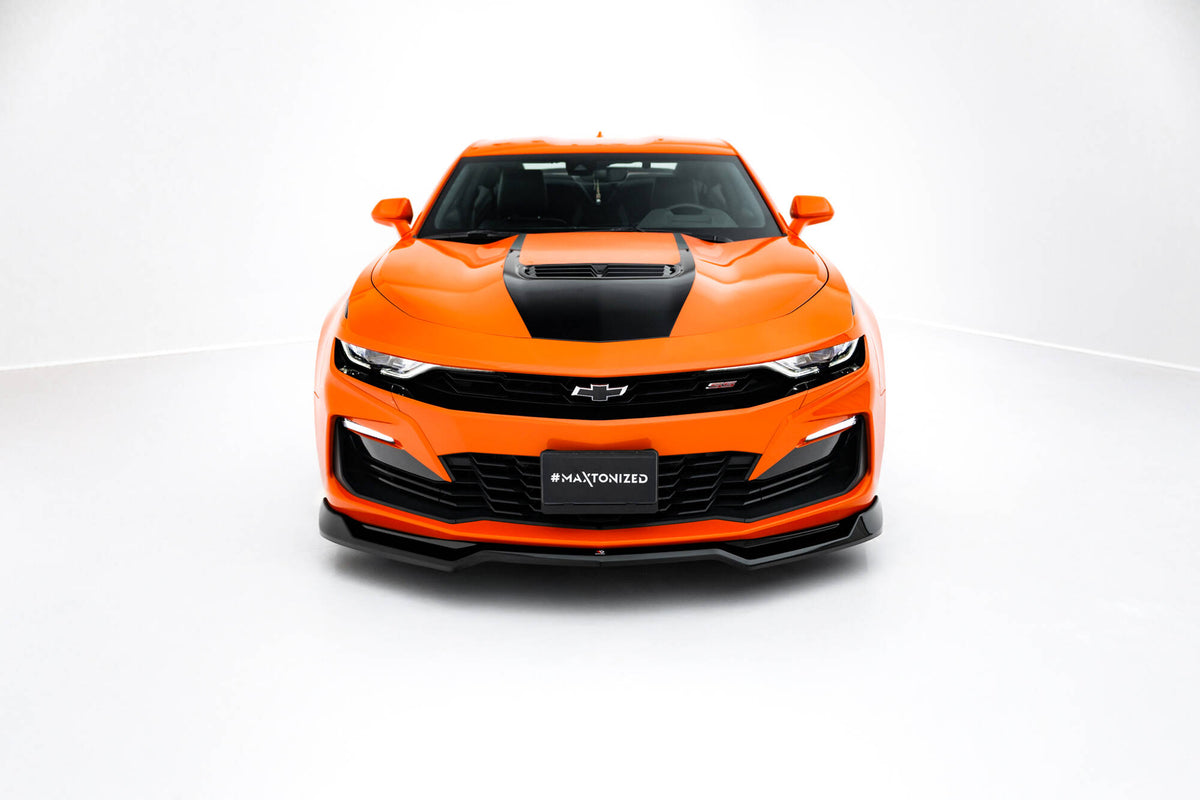 Maxton Design - Front Splitter V.1 Chevrolet Camaro SS MK6 (Facelift ...