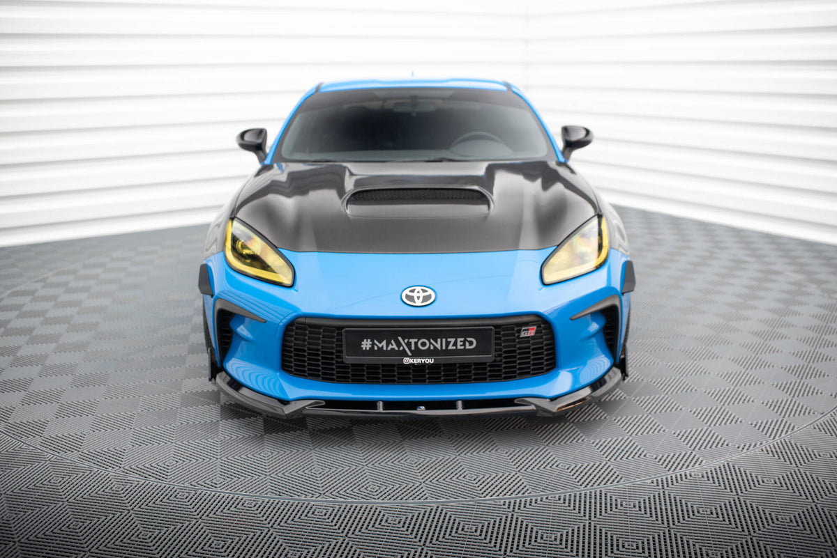 Maxton Design - Front Splitter V.1 + Flaps Toyota GR86 MK1 | Royal Body ...