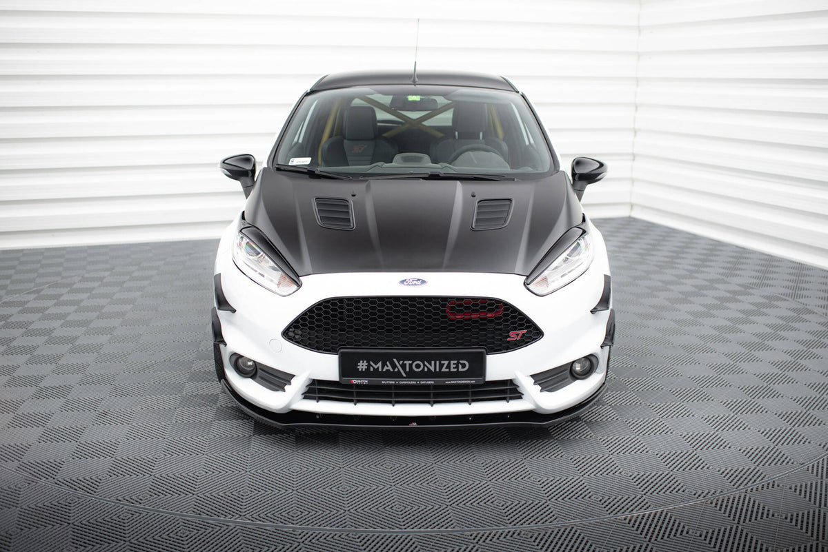 Maxton Design - Front Splitter V.1 Ford Fiesta ST MK7 (Facelift ...