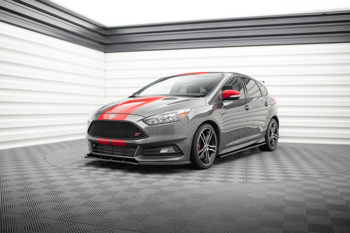 Maxton Design - Front Splitter V.1 Ford Focus ST MK3 (Facelift) | Royal ...