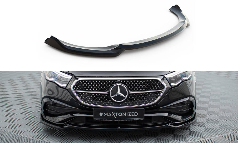 Maxton Design - Front Splitter V.1 Mercedes Benz E-Class AMG-Line W214 ...