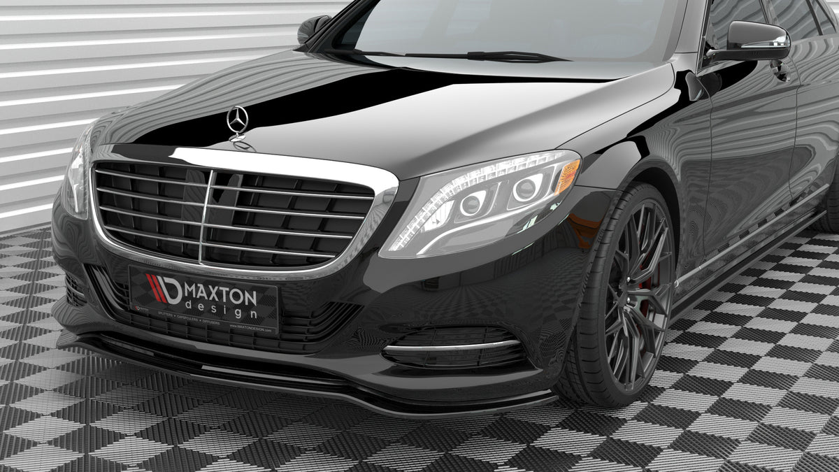 Maxton Design - Front Splitter V.1 Mercedes Benz S-Class W222 | Royal ...