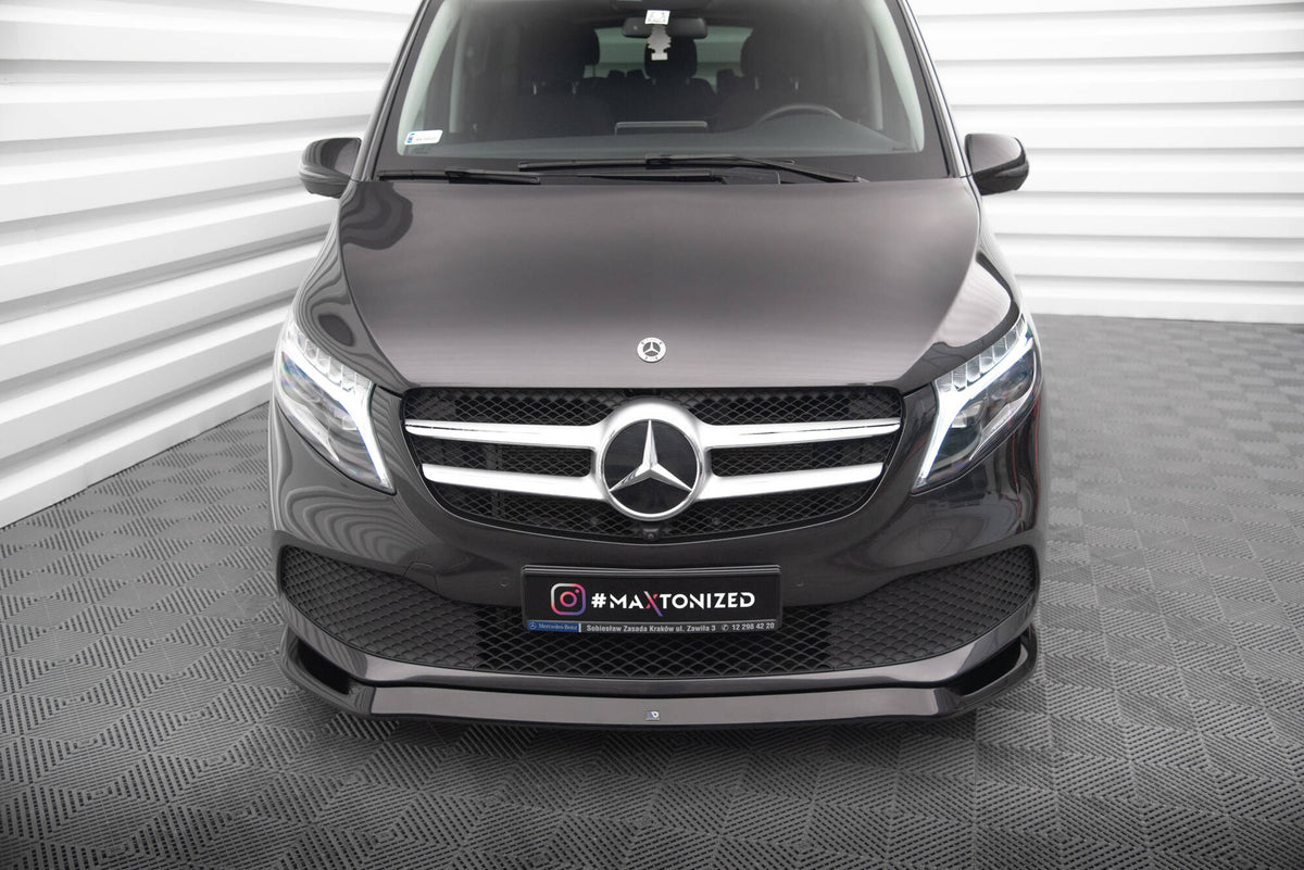 Maxton Design - Front Splitter V.1 Mercedes Benz V-Class W447 (Facelift ...