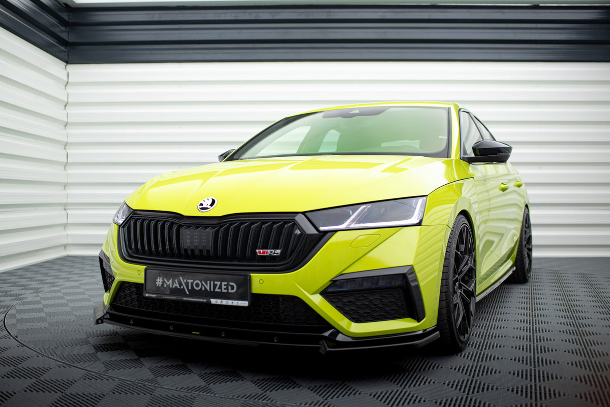 Maxton Design - Front Splitter V.1 Skoda Octavia RS MK4 | Royal Body Kits