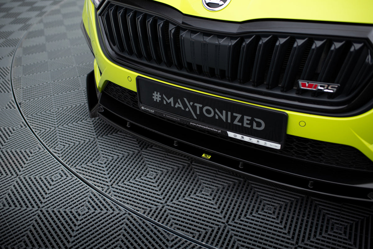 Maxton Design - Front Splitter V.1 Skoda Octavia RS MK4 | Royal Body Kits