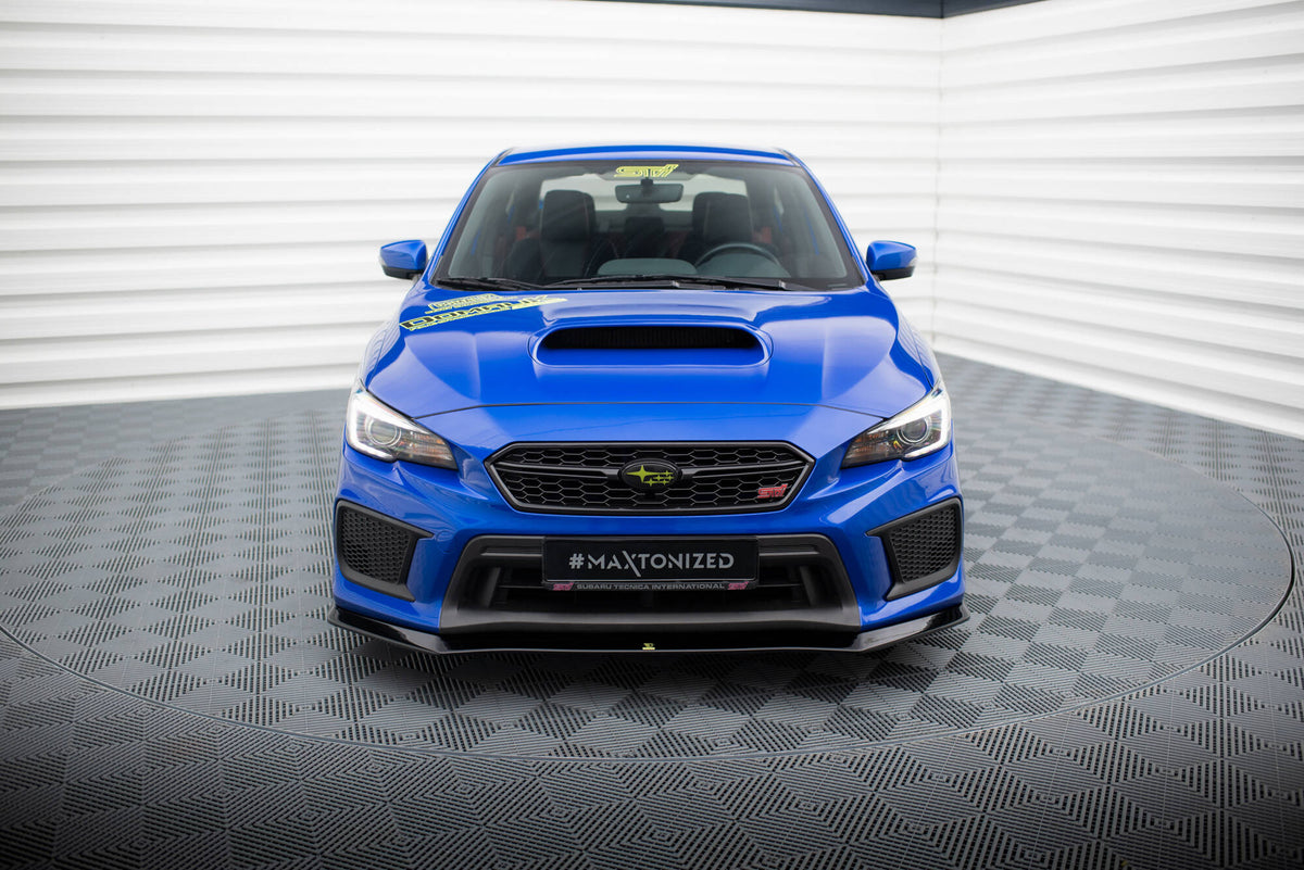 Maxton Design - Front Splitter V.1 Subaru WRX-STI MK4 (Facelift ...