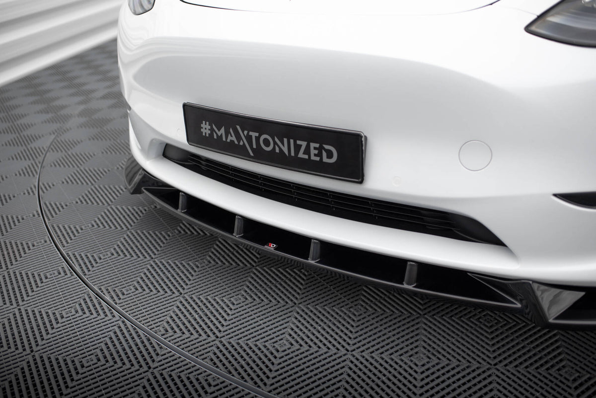 Maxton Design - Front Splitter V.1 Tesla Model Y | Royal Body Kits