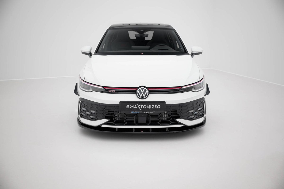 Maxton Design - Front Splitter V.1 Volkswagen Golf GTI / GTE / R-Line ...