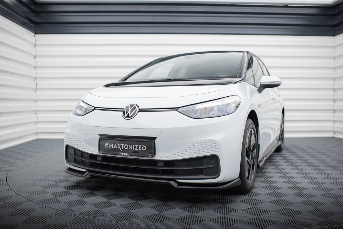 Maxton Design - Front Splitter V.1 Volkswagen ID.3 MK1 - VW-ID3-1-FD1G