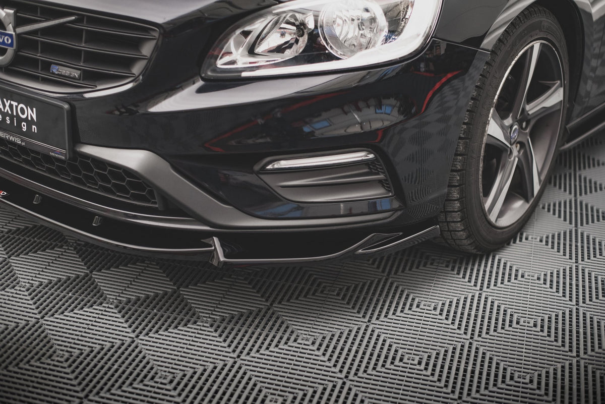 Maxton Design - Front Splitter V.1 Volvo S60 R-Design MK2 (Facelift ...