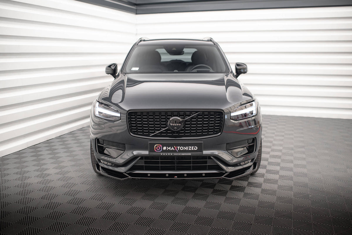 Maxton Design - Front Splitter V.1 Volvo XC90 R-Design MK2 (Facelift ...